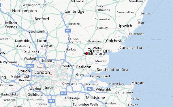 Boreham, United Kingdom Weather Forecast