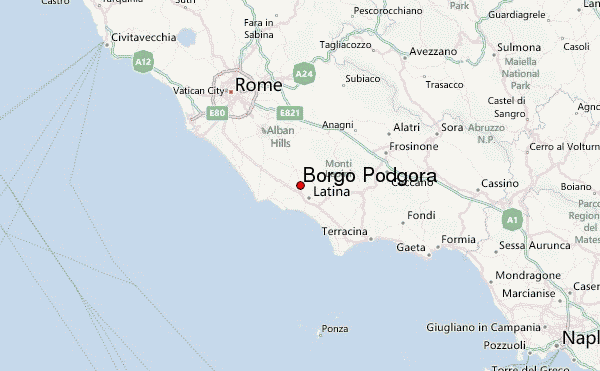 Borgo Podgora Weather Forecast