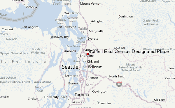 Bothell East Census Designated Place Weather Forecast