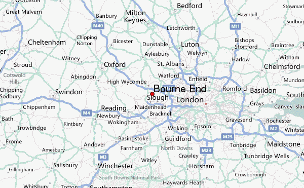 Bourne End Weather Forecast