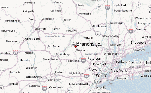 Branchville, New Jersey Weather Forecast