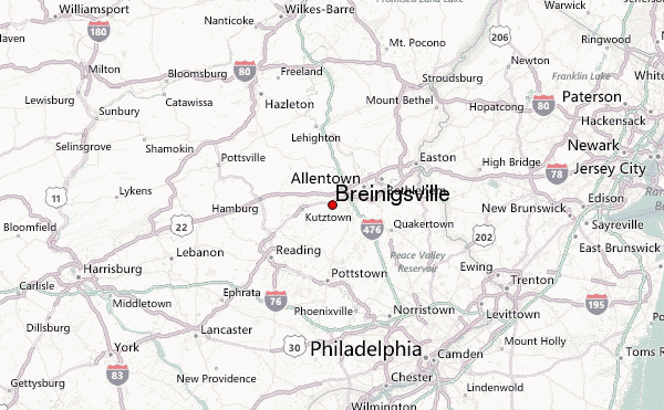 Breinigsville Weather Forecast