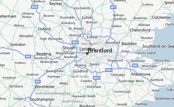 Brentford Weather Forecast