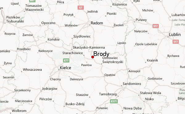 Brody, Poland, Świętokrzyskie Voivodship Weather Forecast
