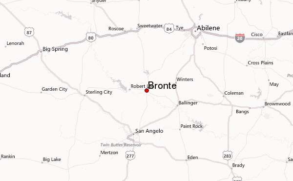 Bronte, Texas Weather Forecast