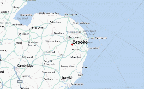 Brooke, United Kingdom Weather Forecast