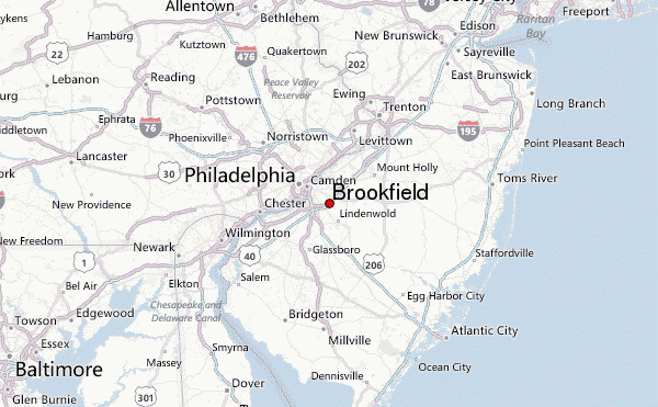 Brookfield, New Jersey Weather Forecast