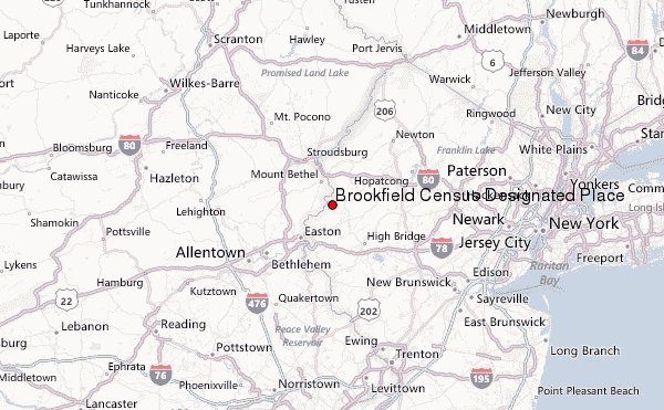 Brookfield Census Designated Place Weather Forecast