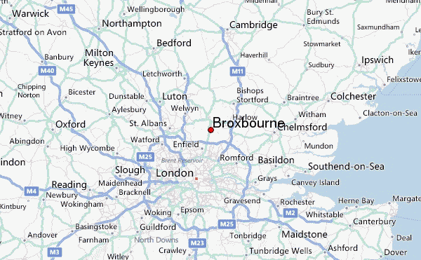 Broxbourne Weather Forecast