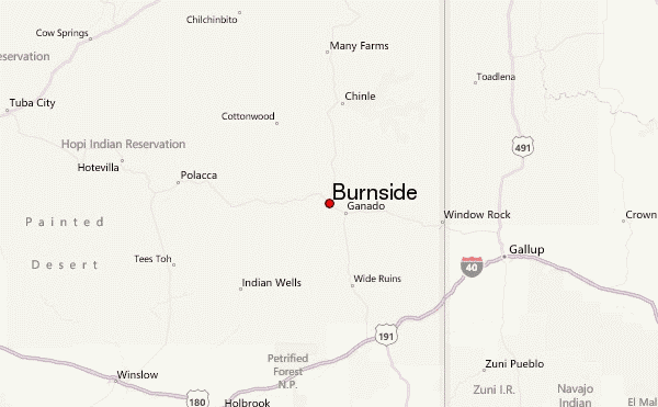 Burnside, Arizona Weather Forecast