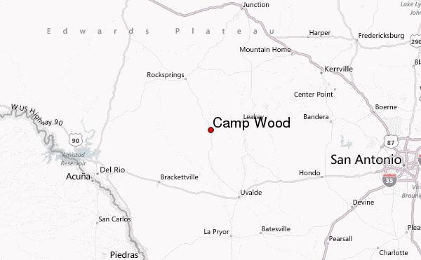 Camp Wood Weather Forecast