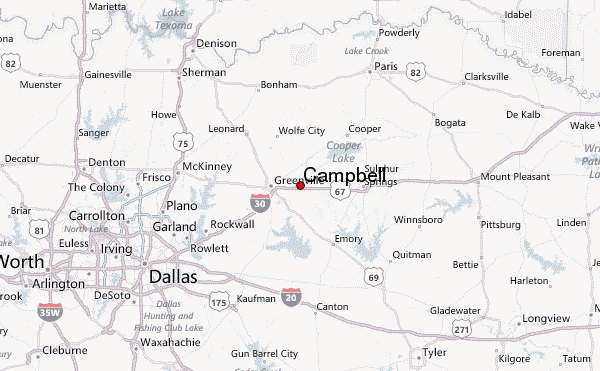 Campbell, Texas Weather Forecast
