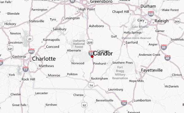 Candor, North Carolina Weather Forecast