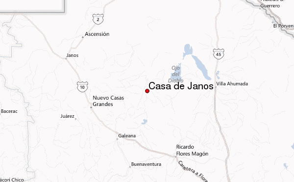 János Chihuahua Mapa , Mapa de la ciudad de Chihuahua – DHSFK