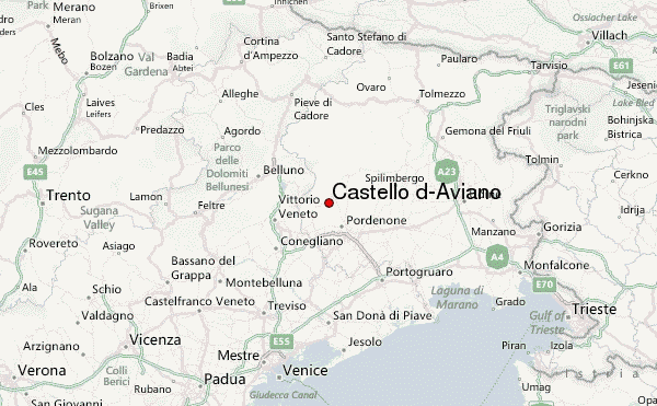 Castello d'Aviano Weather Forecast