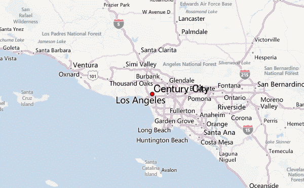 Century City Weather Forecast
