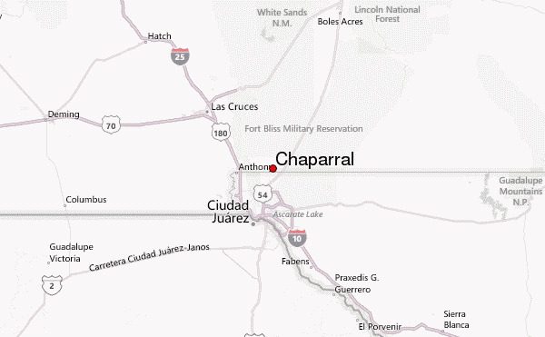 Chaparral, New Mexico Weather Forecast