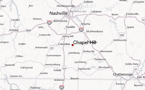 Chapel Hill, Tennessee Weather Forecast