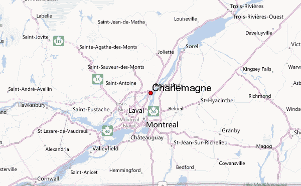 Prévisions météo pour Charlemagne