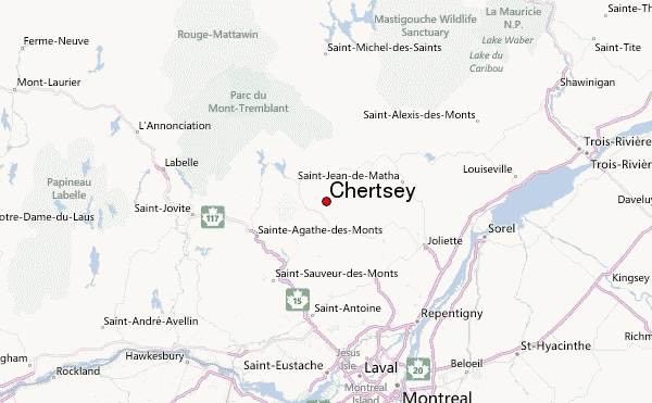 Prévisions météo pour Chertsey, Canada