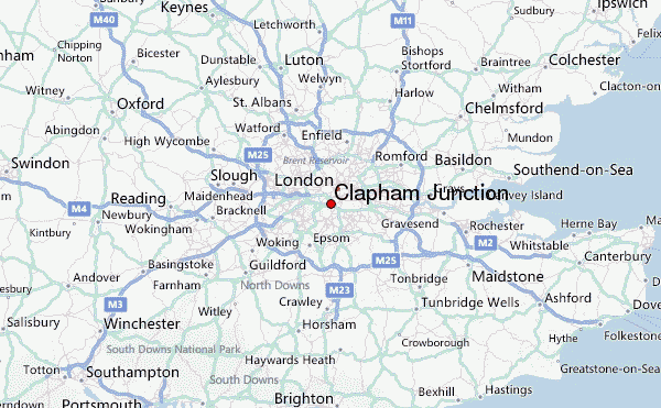Clapham London Map | GOOGLESAND