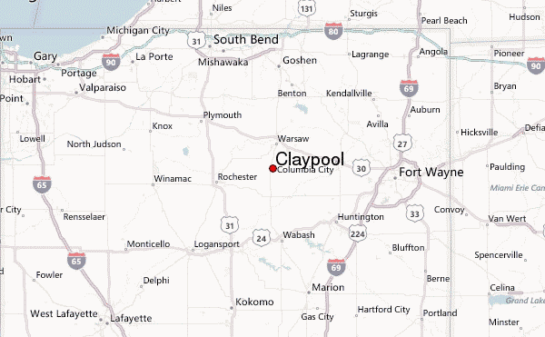 Claypool, Indiana Weather Forecast