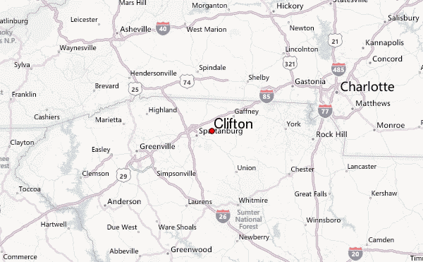 Clifton, South Carolina Weather Forecast