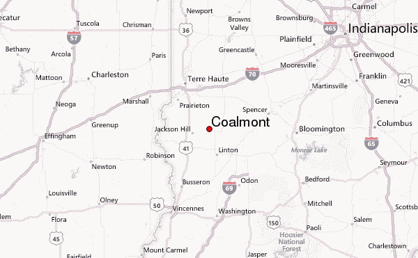 Coalmont, Indiana Weather Forecast
