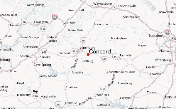 Concord, Virginia Weather Forecast