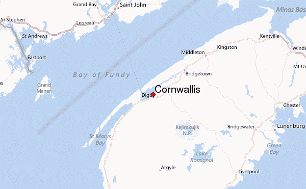 Cornwallis Weather Forecast