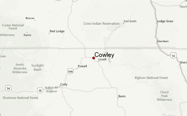 Cowley, State of Wyoming Weather Forecast