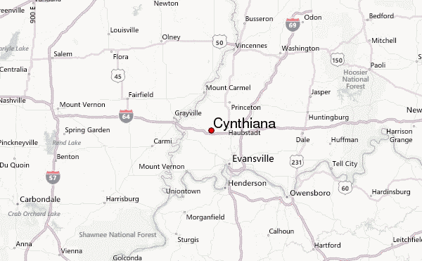Cynthiana, Indiana Weather Forecast