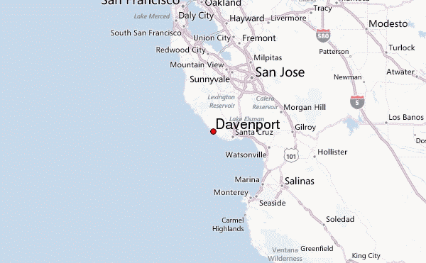 Davenport, California Weather Forecast