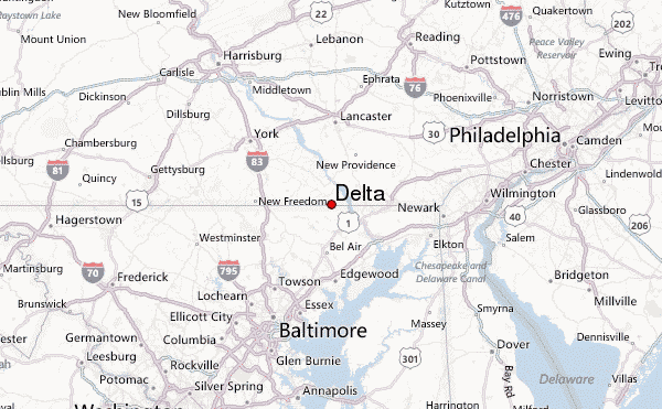 Delta, Pennsylvania Weather Forecast
