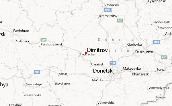 Dimitrov, Ukraine Weather Forecast