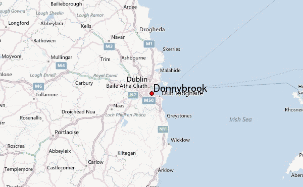 Donnybrook, Irland Wettervorhersage