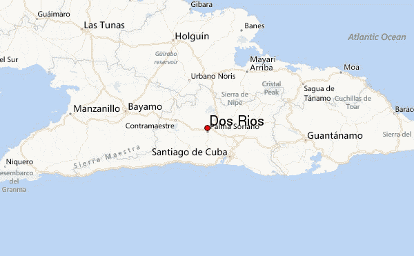 Dos Rios, Cuba, Santiago de Cuba Weather Forecast