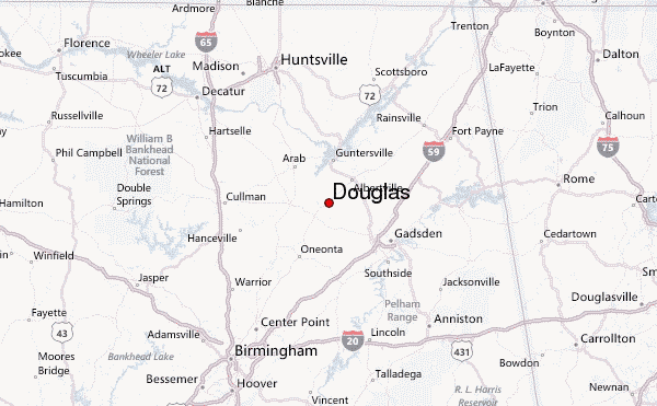 Douglas, Alabama Weather Forecast