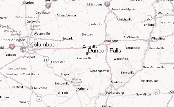 Duncan Falls Weather Forecast