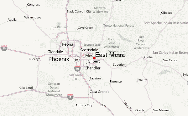 East Mesa Weather Forecast