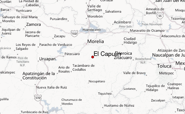 El Capulin, Mexico, Michoacán Weather Forecast