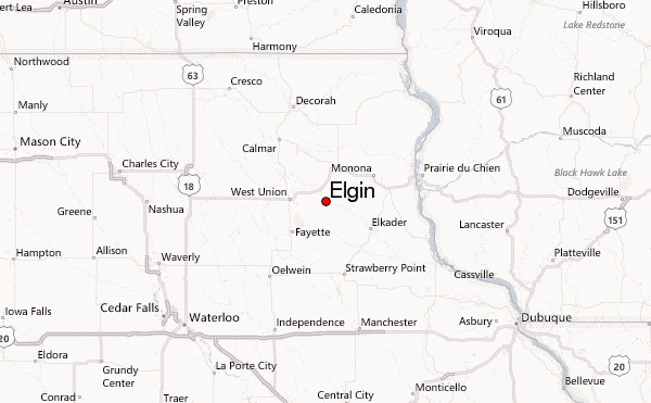 Elgin, Iowa Weather Forecast