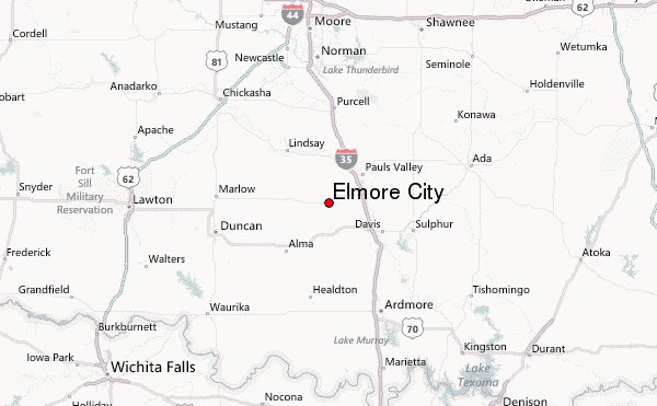 Elmore City Weather Forecast