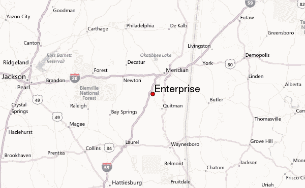 Enterprise, Mississippi Weather Forecast