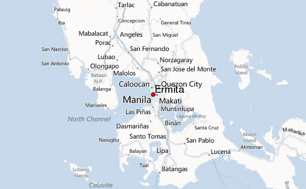 Ermita, Philippines Weather Forecast