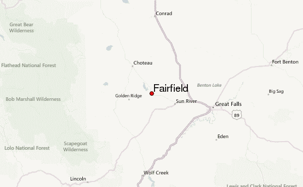Fairfield, Montana Weather Forecast