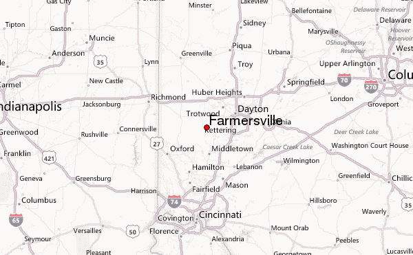 Farmersville, Ohio Weather Forecast