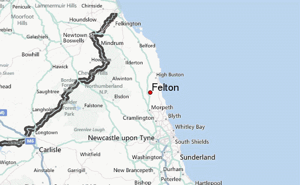 Felton, United Kingdom Weather Forecast