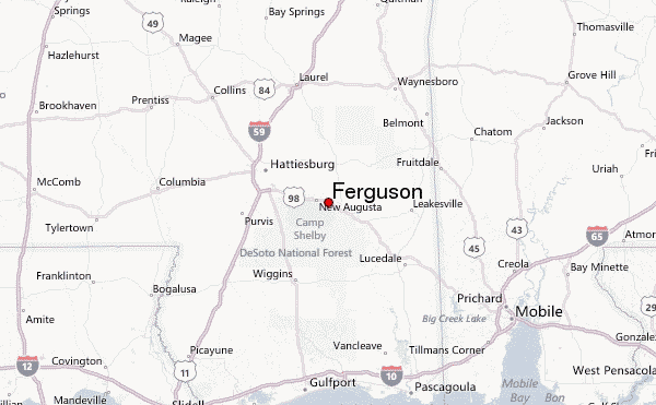 Ferguson, Mississippi Weather Forecast