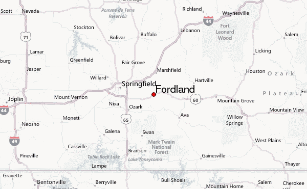 Fordland Weather Forecast